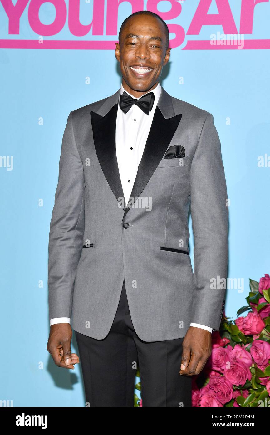 New York, USA. 10th Apr, 2023. Michael McElroy attends the 2023 YoungArts NYC Gala at the ...