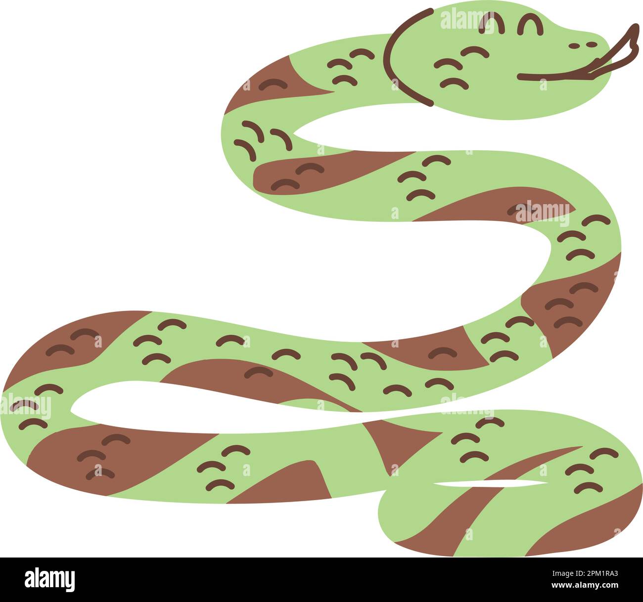 Viper in wild poisonous Cut Out Stock Images & Pictures - Alamy