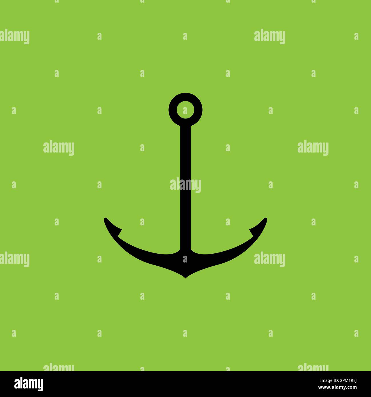 Anchor icon, vector image - vector Stock Vector Image & Art - Alamy