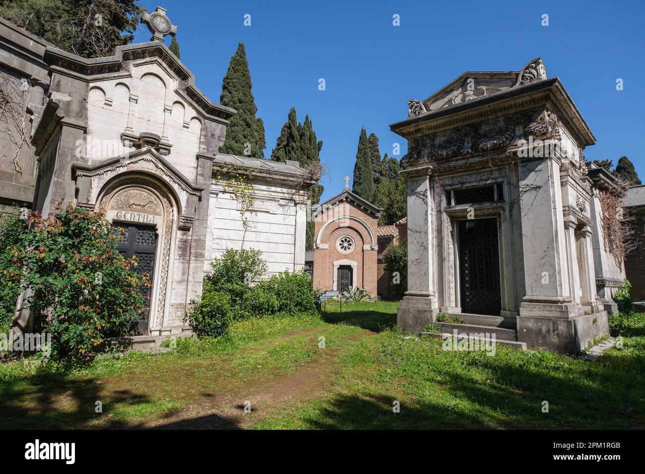 Rome, Italy. 10th Apr, 2023. Various pantheons in the monumental ...