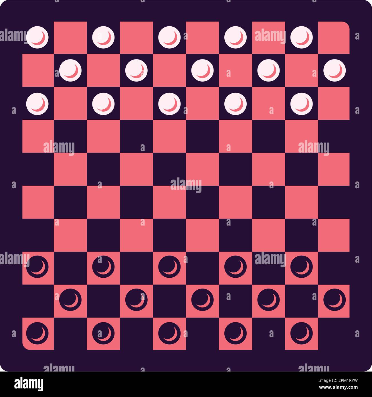 flat chess board Stock Vector Image & Art - Alamy