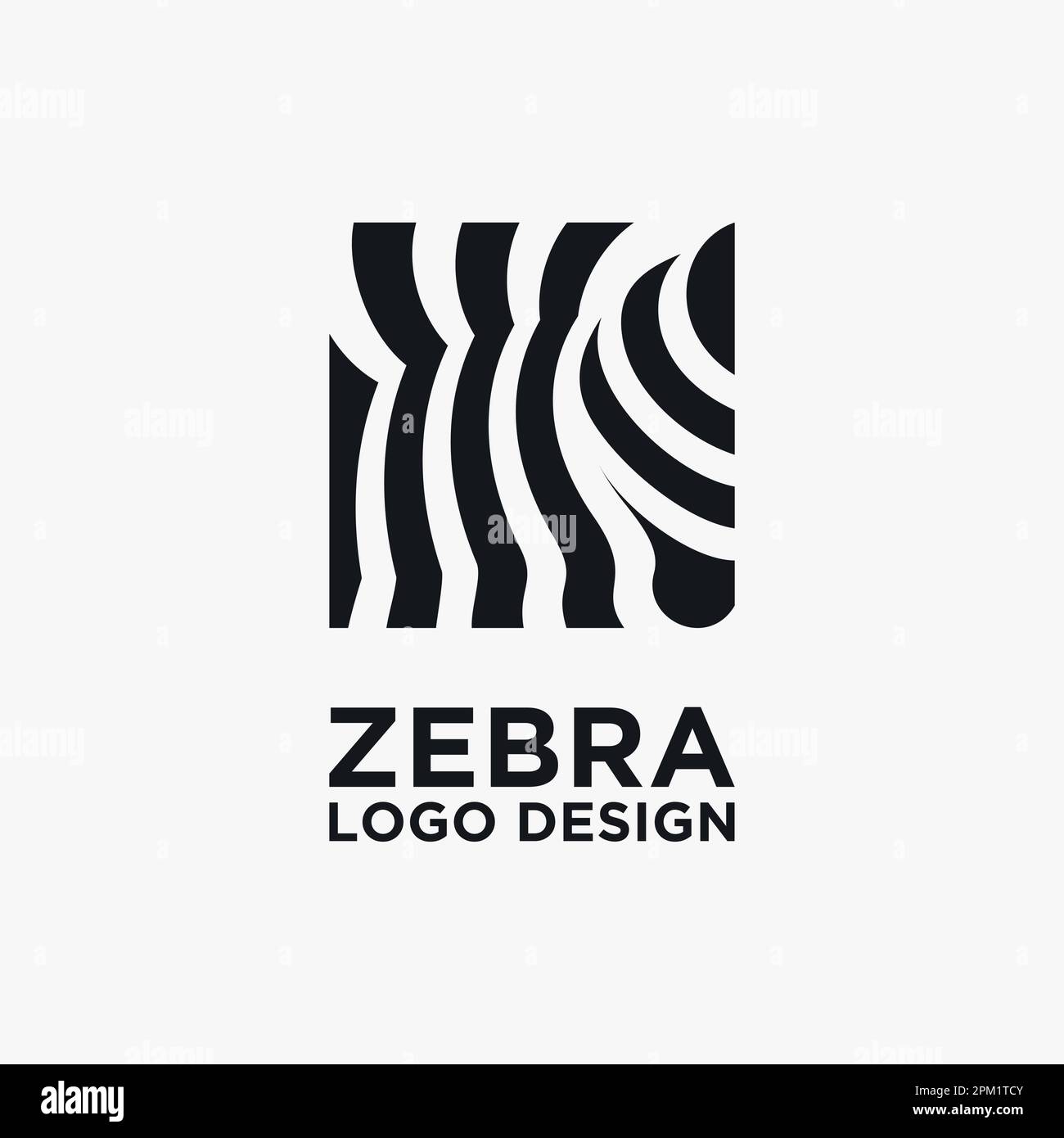 Creative zebra logo design Stock Vector Image & Art - Alamy