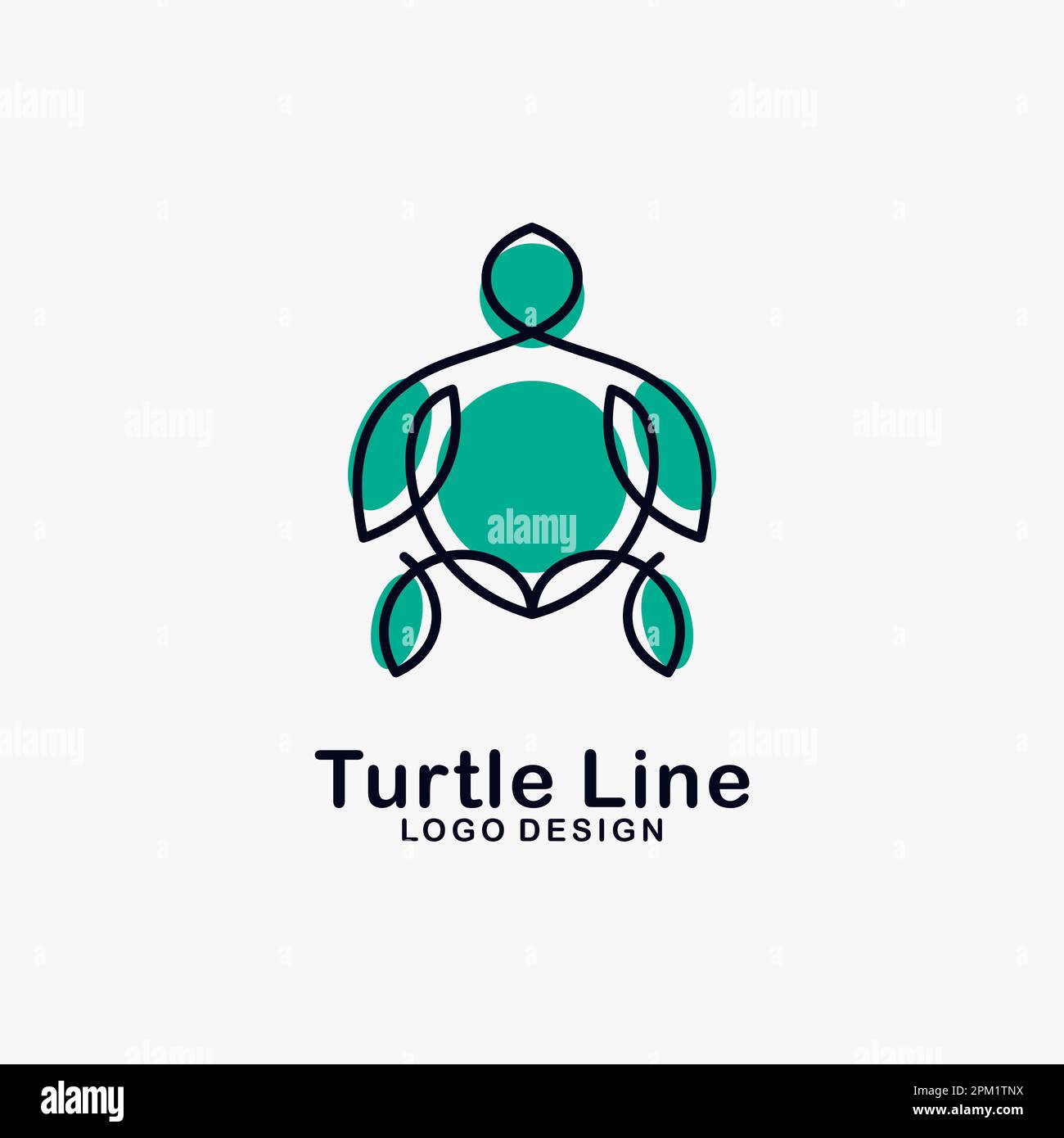 Turtle abstract art Stock Vector Images - Alamy