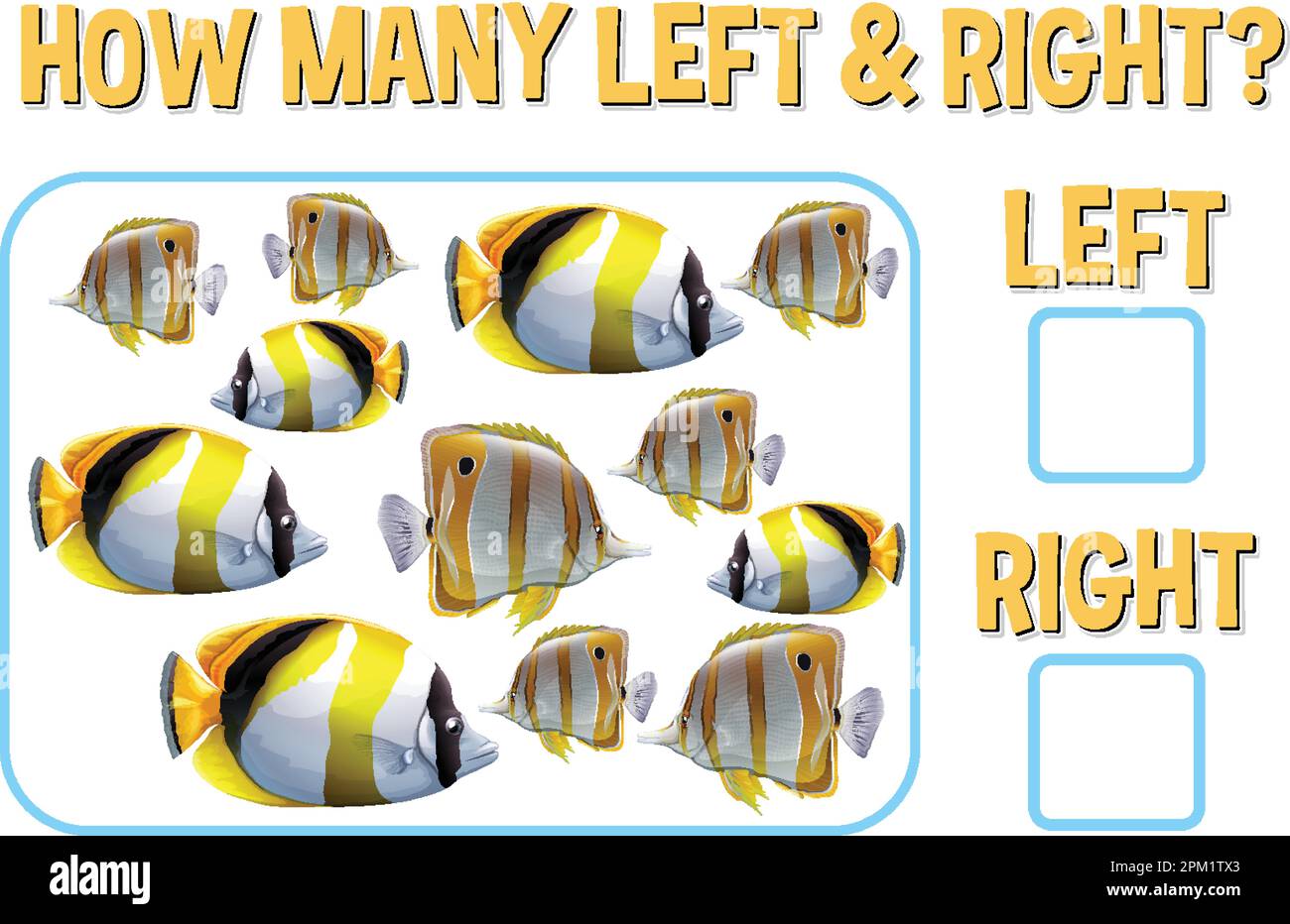 Children learning numbers clipart hi-res stock photography and images ...