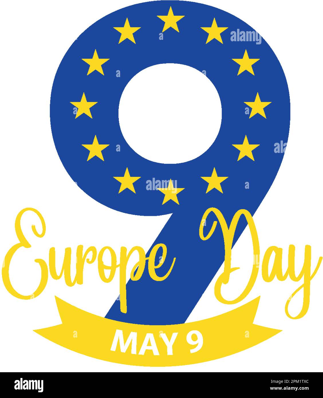 Happy Europe Day Vector Design for Banner or Poster illustration Stock ...
