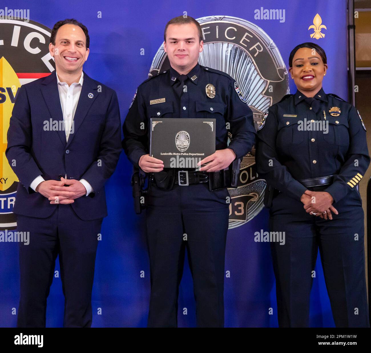 April 10, 2023, Louisville, Kentucky, USA: Louisville Metro Police ...