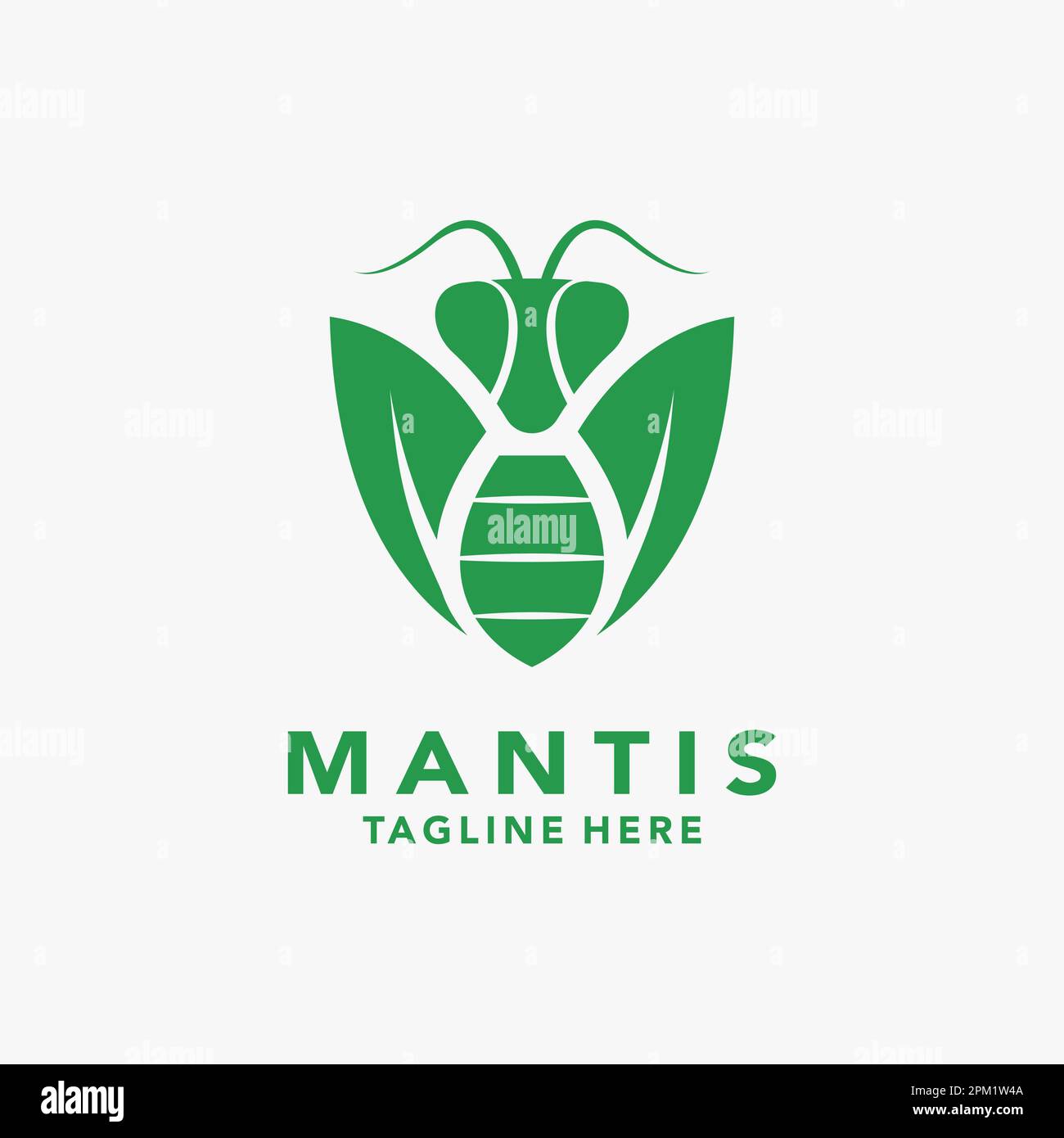 Mantis insect logo design Stock Vector Image & Art - Alamy