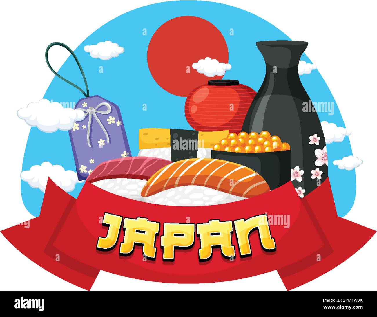 Onigiri clipart Cut Out Stock Images & Pictures - Alamy