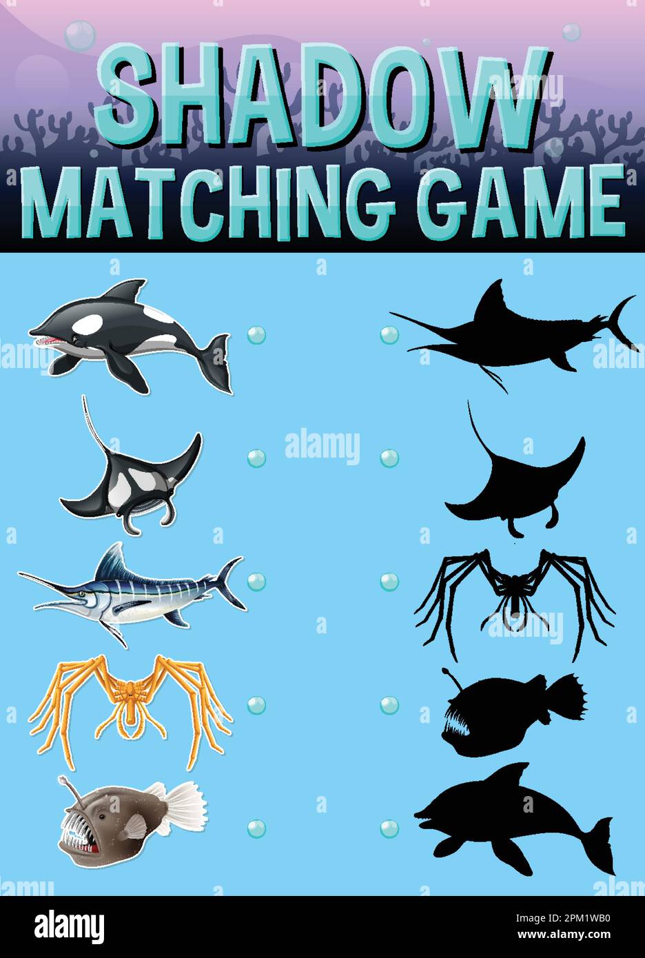 Matching game numbers hi-res stock photography and images - Alamy