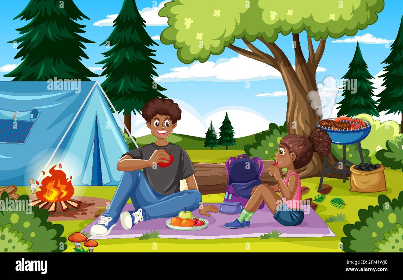 Outdoor Scene Clipart
