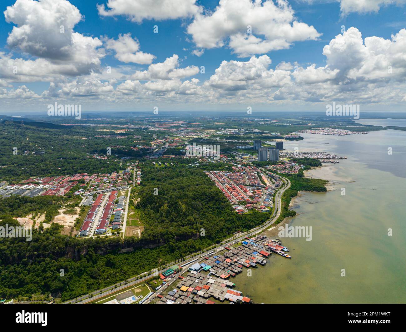 Sandakan aerial hi-res stock photography and images - Alamy