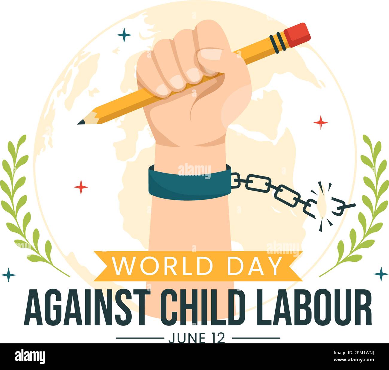 Stop Child Labour Poster For Kids