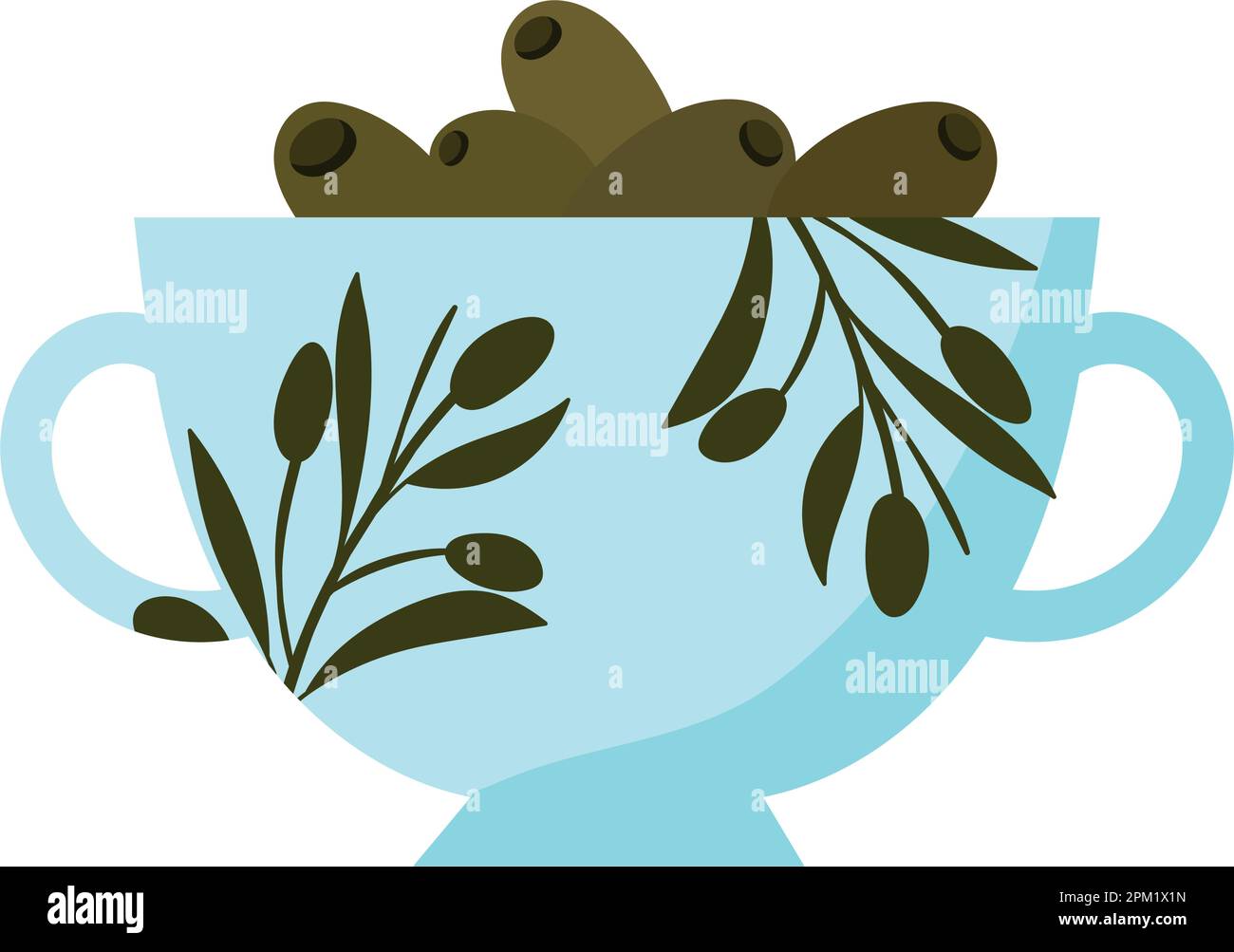 Olives marinated Stock Vector Images - Alamy