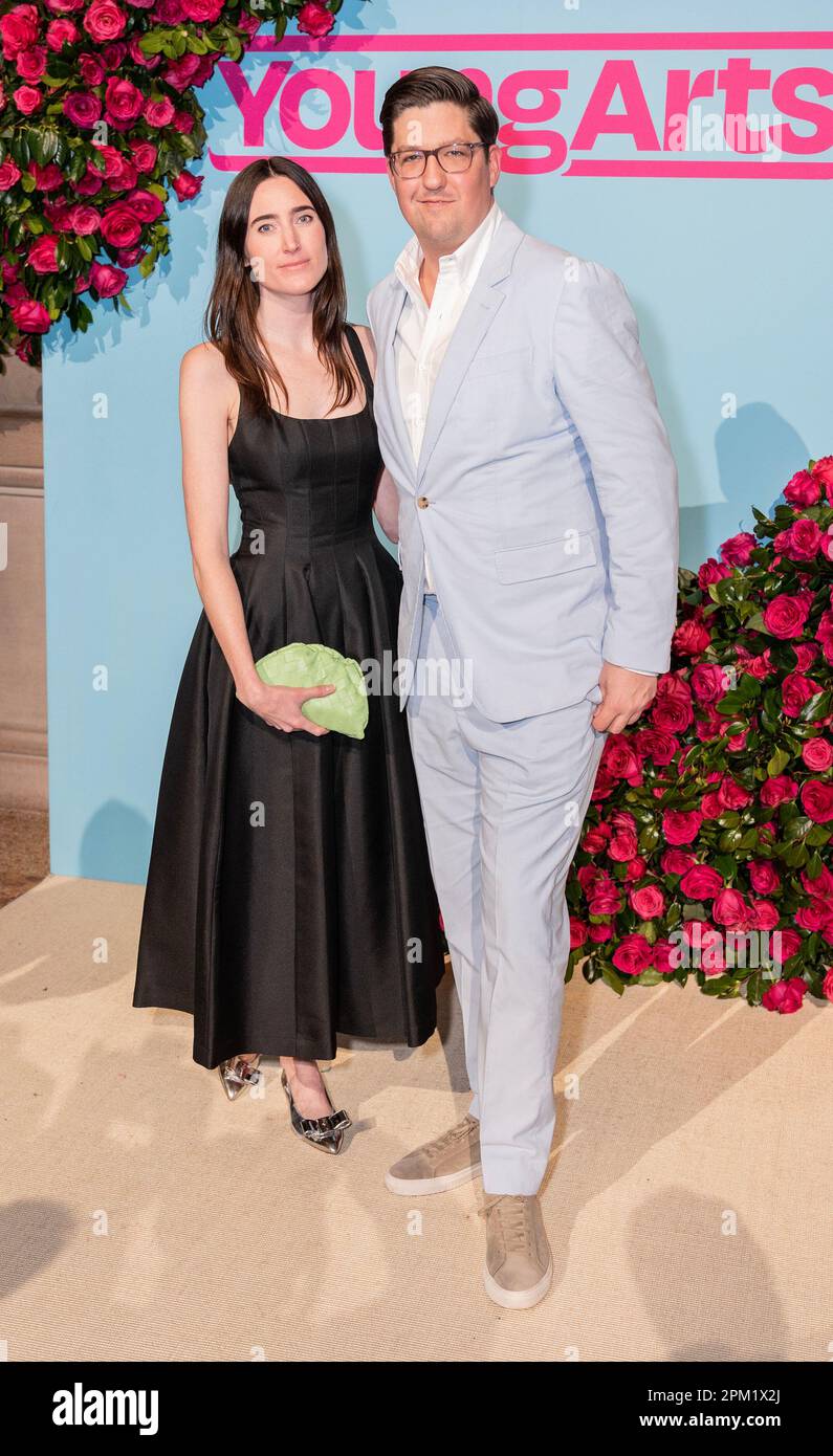 New York, USA. 10th Apr, 2023. Emma Bowley and Bailey Spencer attend ...