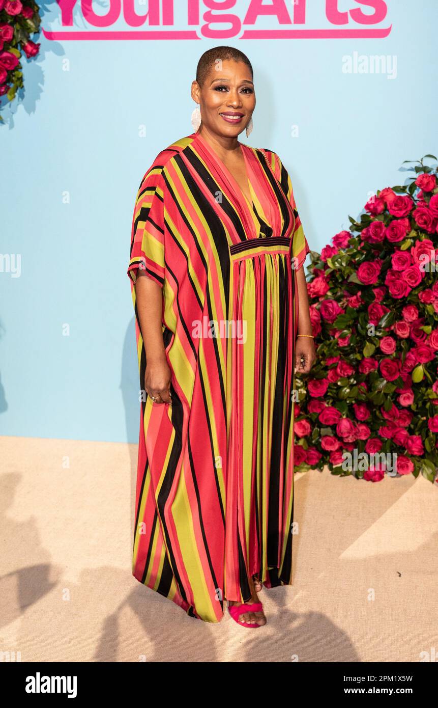 New York, USA. 10th Apr, 2023. Joan Morgan attends the 2023 YoungArts ...