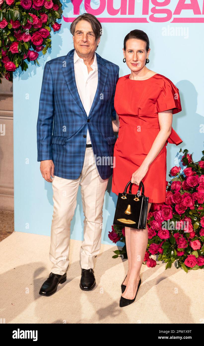 New York, USA. 10th Apr, 2023. Robert Soros and Jamie Soros attend the ...