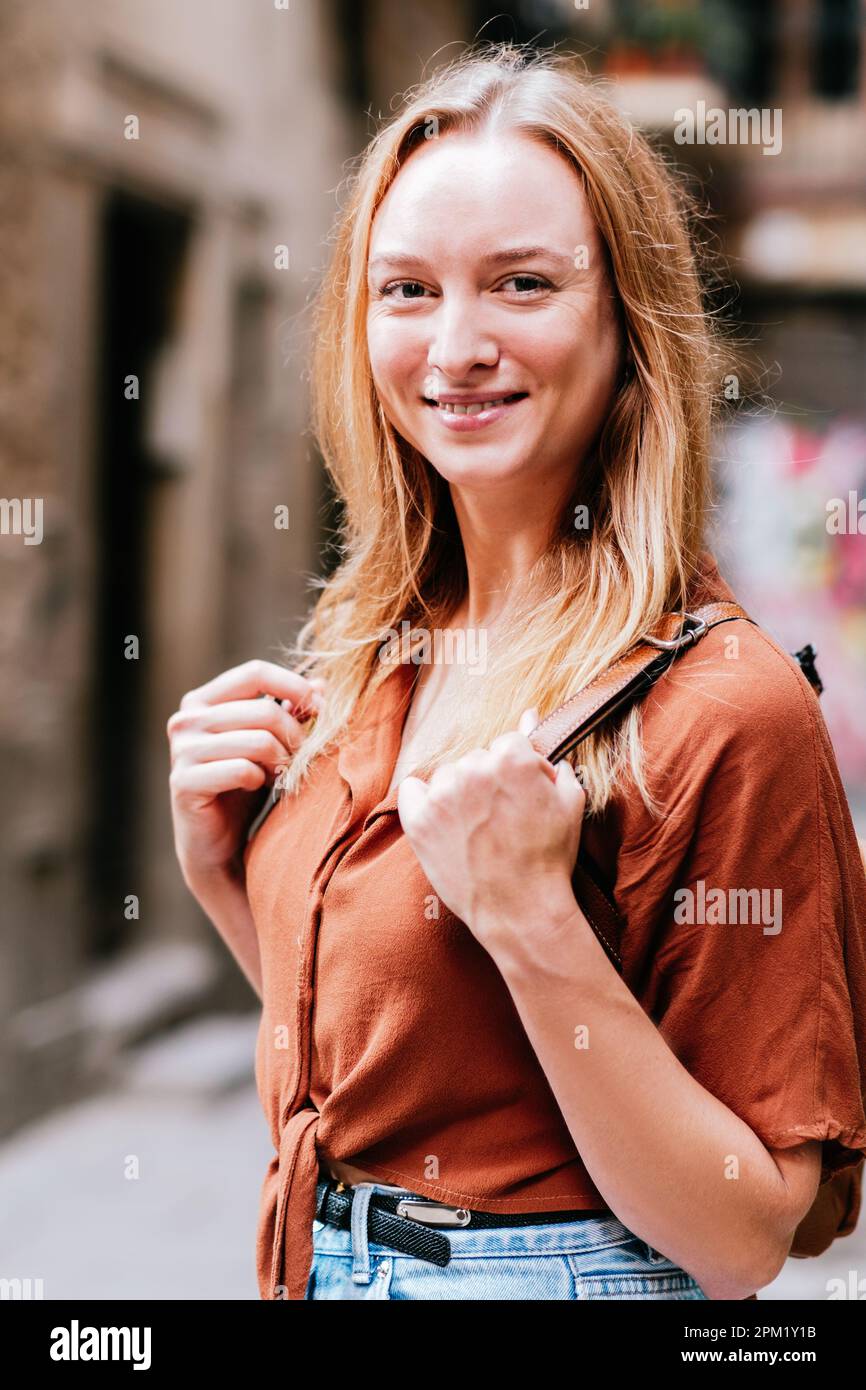 Blonde german woman attractive hi-res stock photography and images - Alamy