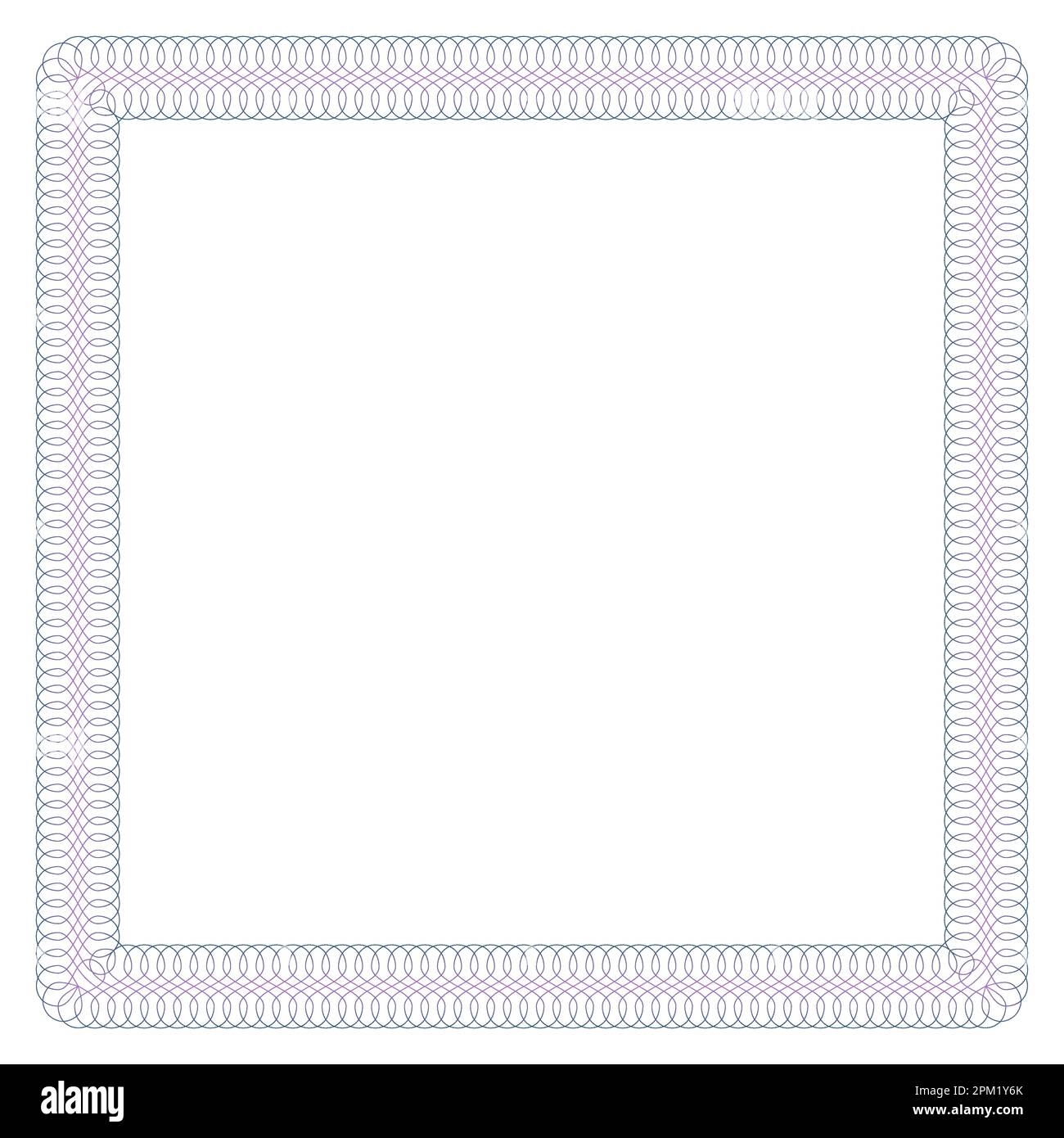 Decorative frame on a white background Stock Vector Image & Art - Alamy