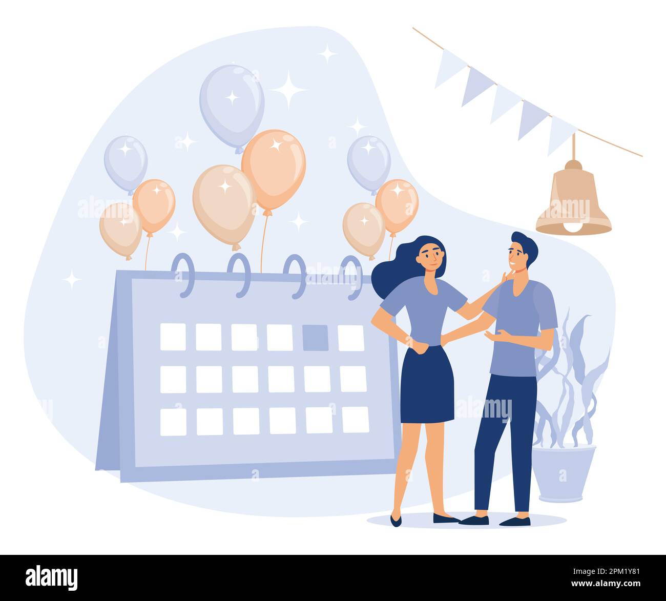 Website navigation bar concept, sponsoring web page, corporate landing ...