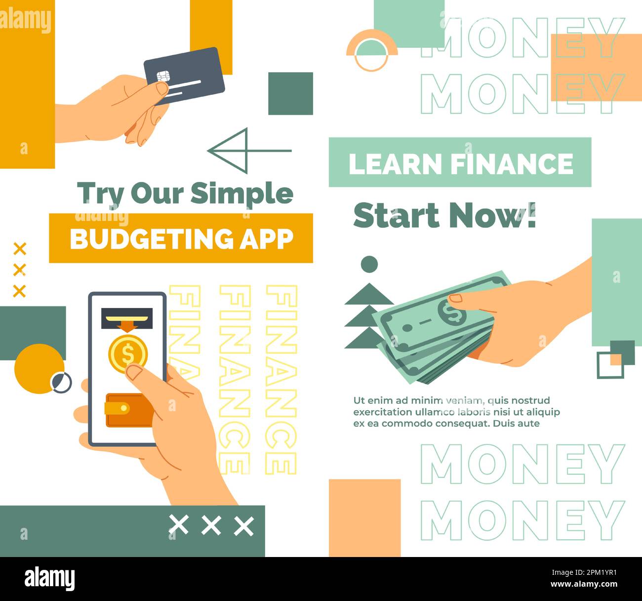 Budgeting calculation Stock Vector Images - Alamy