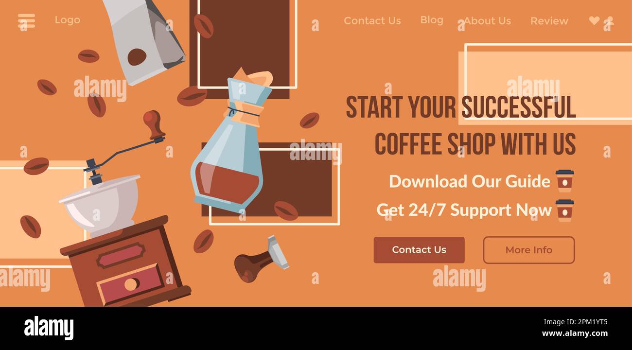 Successful coffee shop with us hi-res stock photography and images - Alamy