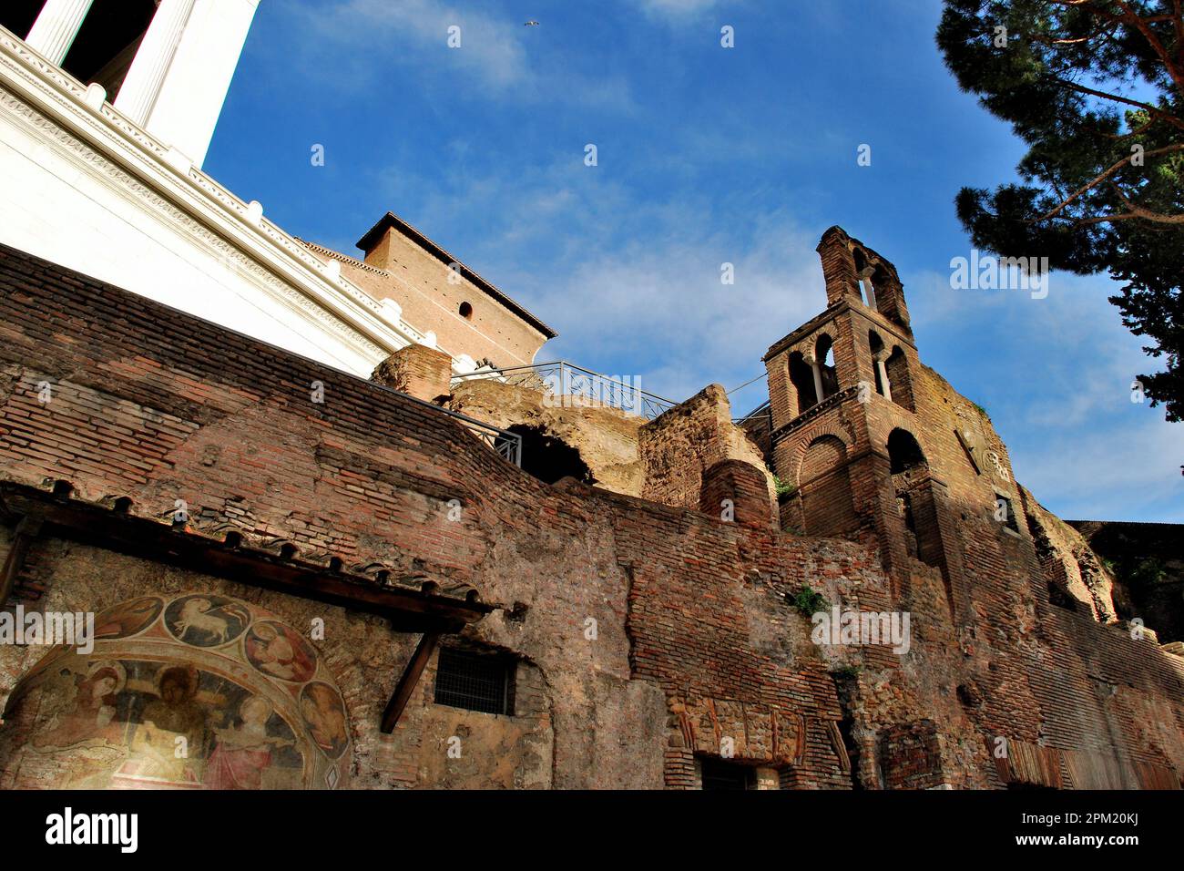 Old monuments in Rome, Italy, Europe Stock Photo - Alamy