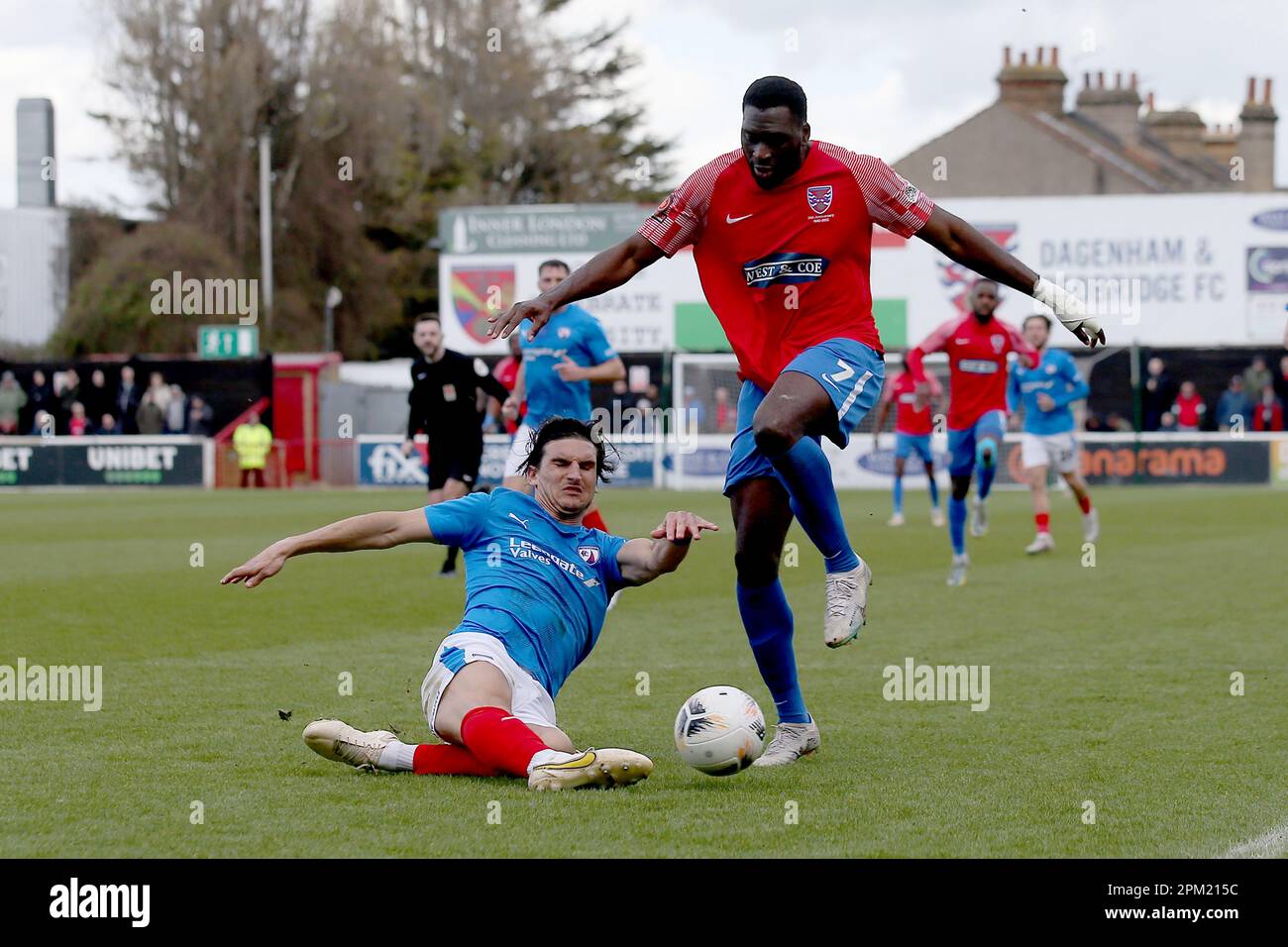 Inih Effiong of Dagenham and Redbridge and Ashley Palmer of ...