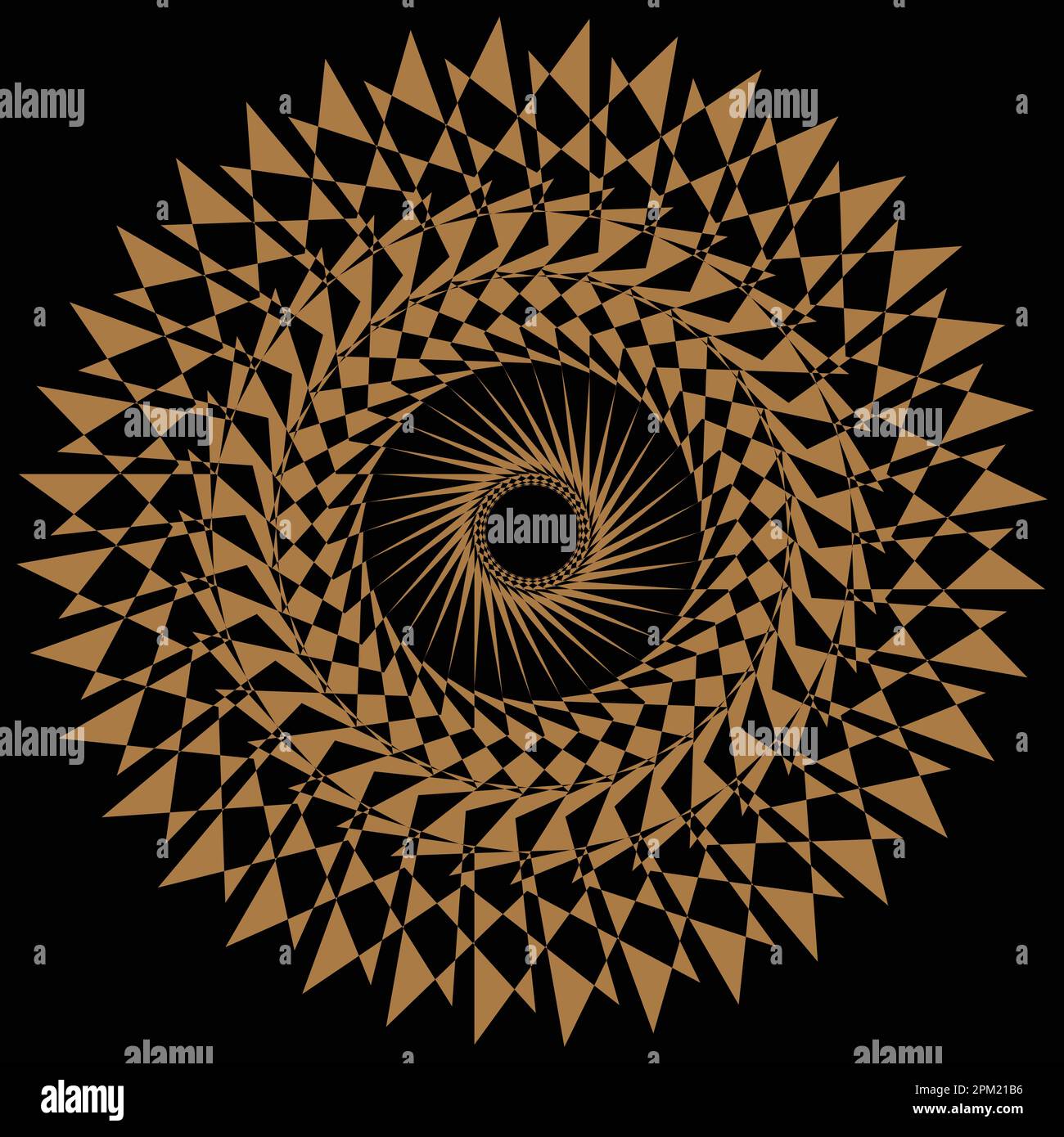 A spiral mandala design vector Stock Vector Image & Art - Alamy