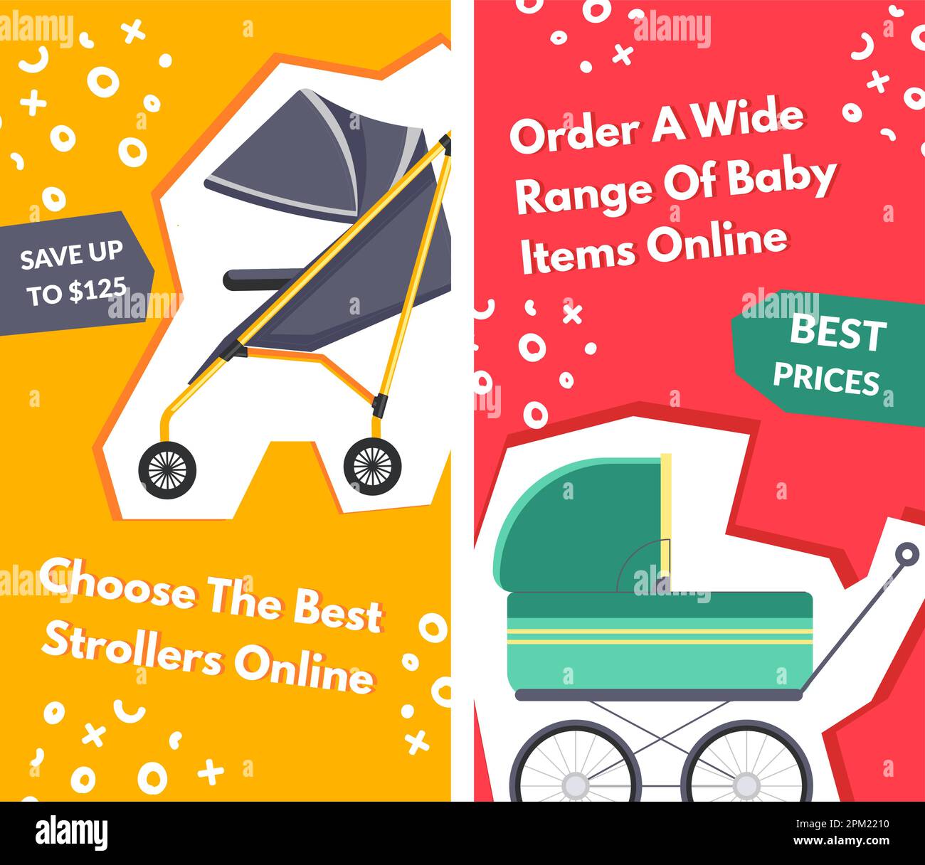 Order wide range of baby items hi-res stock photography and images - Alamy