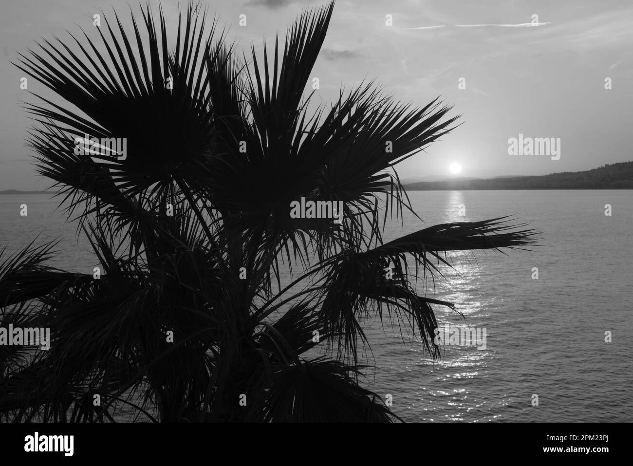 Landscape of the city of Nice, south of France, discovering the Côte d ...