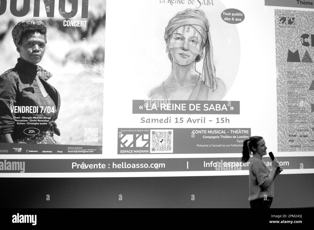ITALIA, LE FEU, LA CENDRE at the Espace Magnan Nice, screening and ...