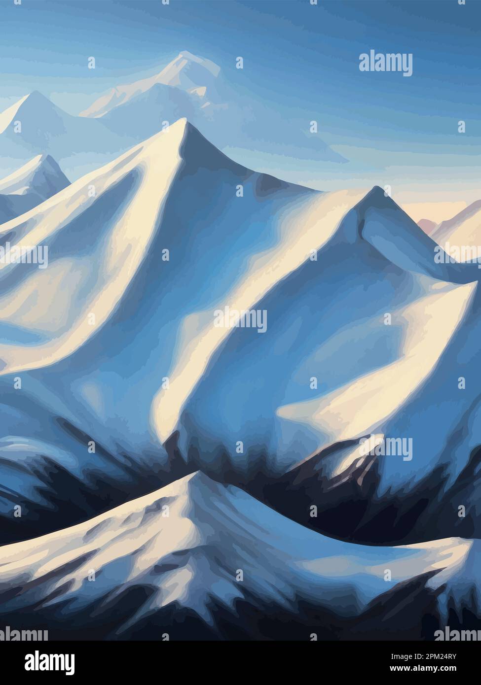 Alpin view Stock Vector Images - Alamy