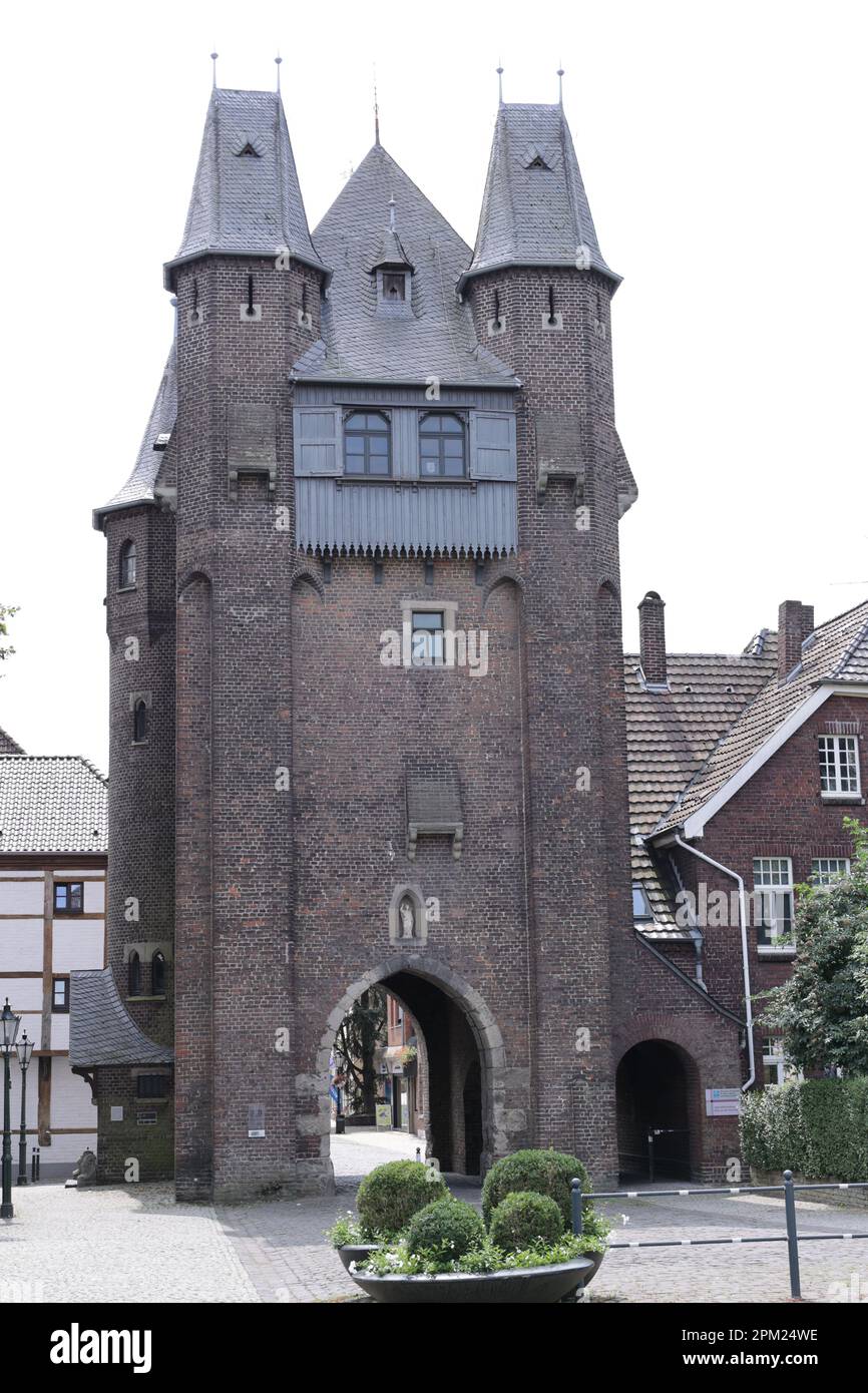 Impressionen aus der Altstadt von Kempen in Nordrhein-Westfalen Stock ...