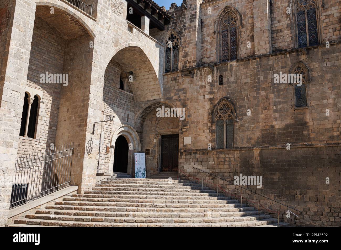 Placa del Rei, King's Square, a 14th-century Medieval Public Square in ...