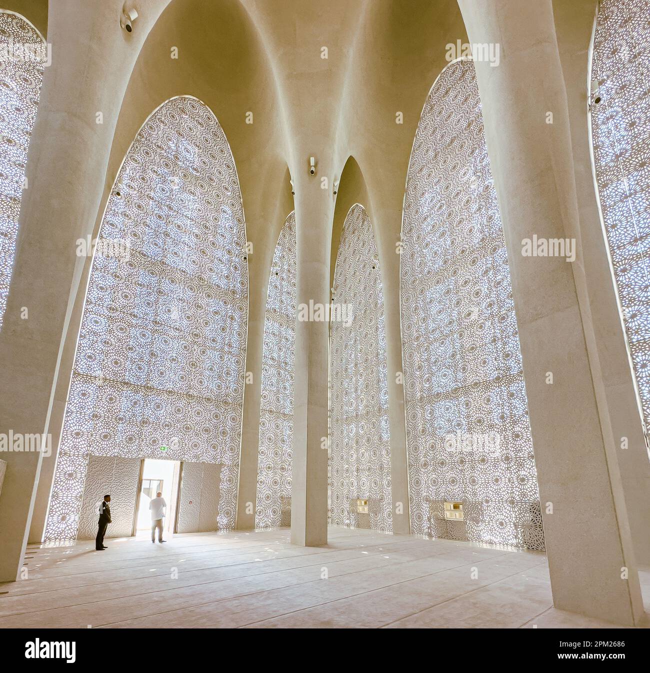 Imam Al-Tayeb Mosque at The Abrahamic Family House, encompassing a ...