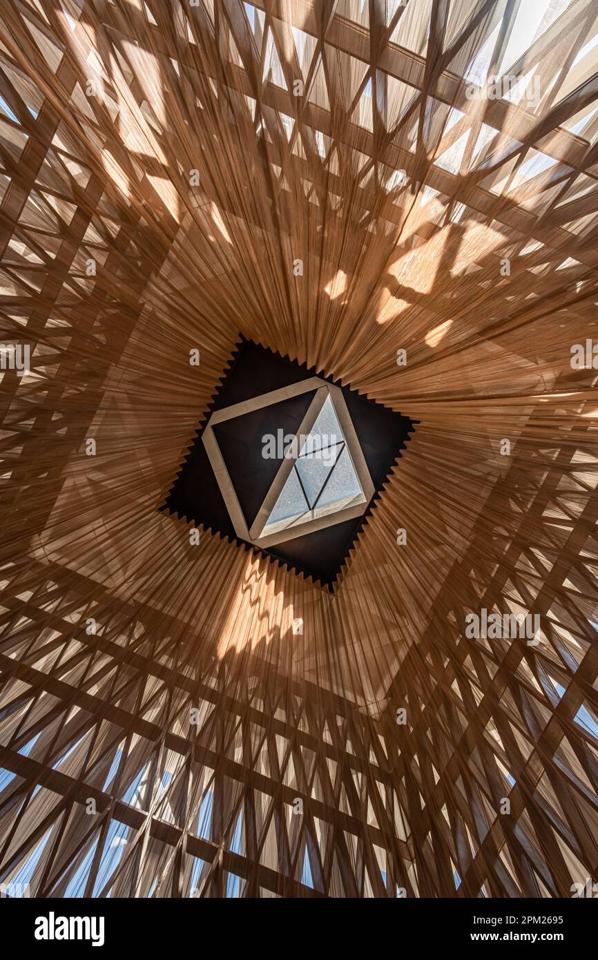 Moses Ben Maimon Synagogue at The Abrahamic Family House, encompassing ...