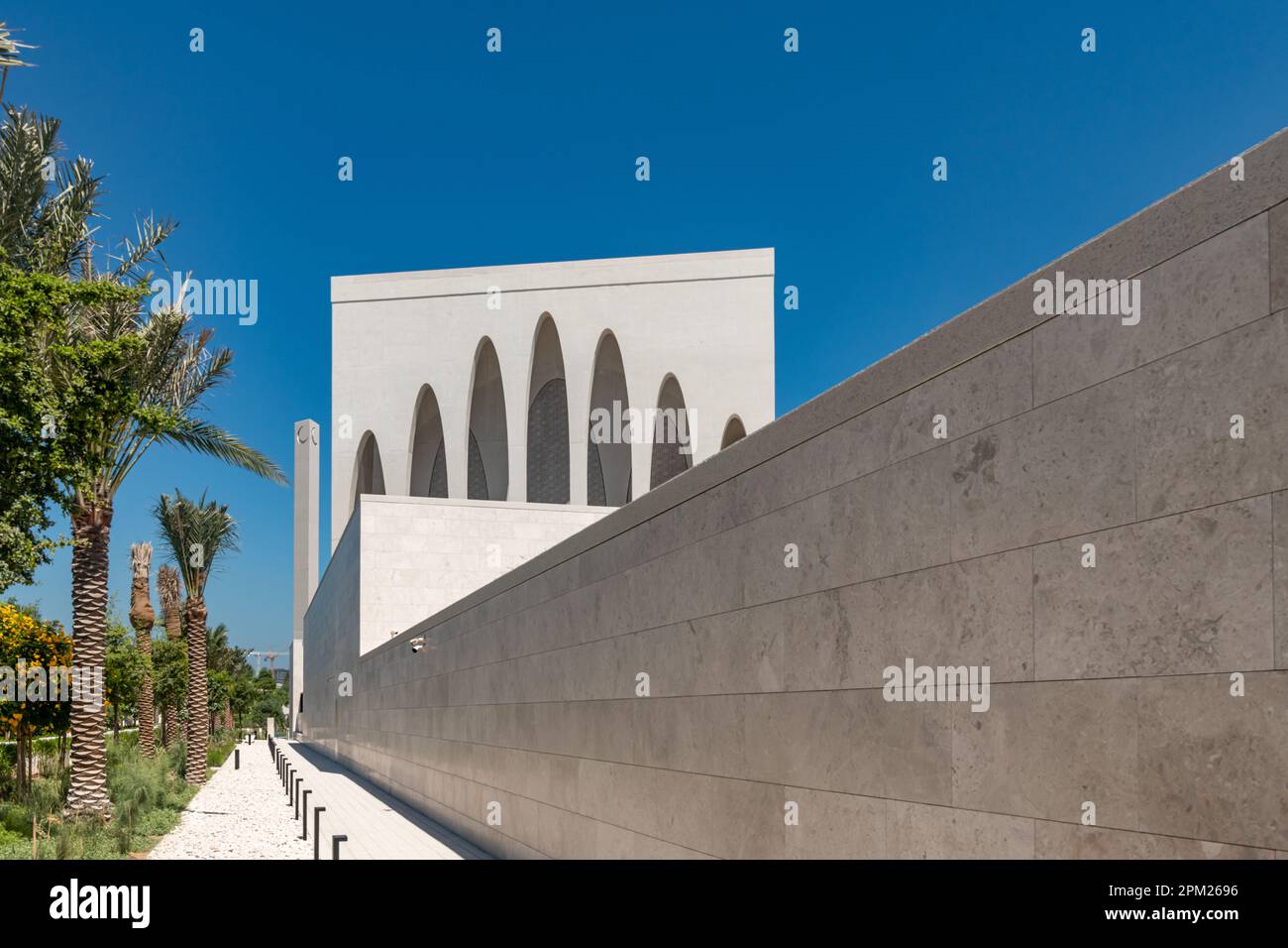 Imam Al-Tayeb Mosque at The Abrahamic Family House, encompassing a ...