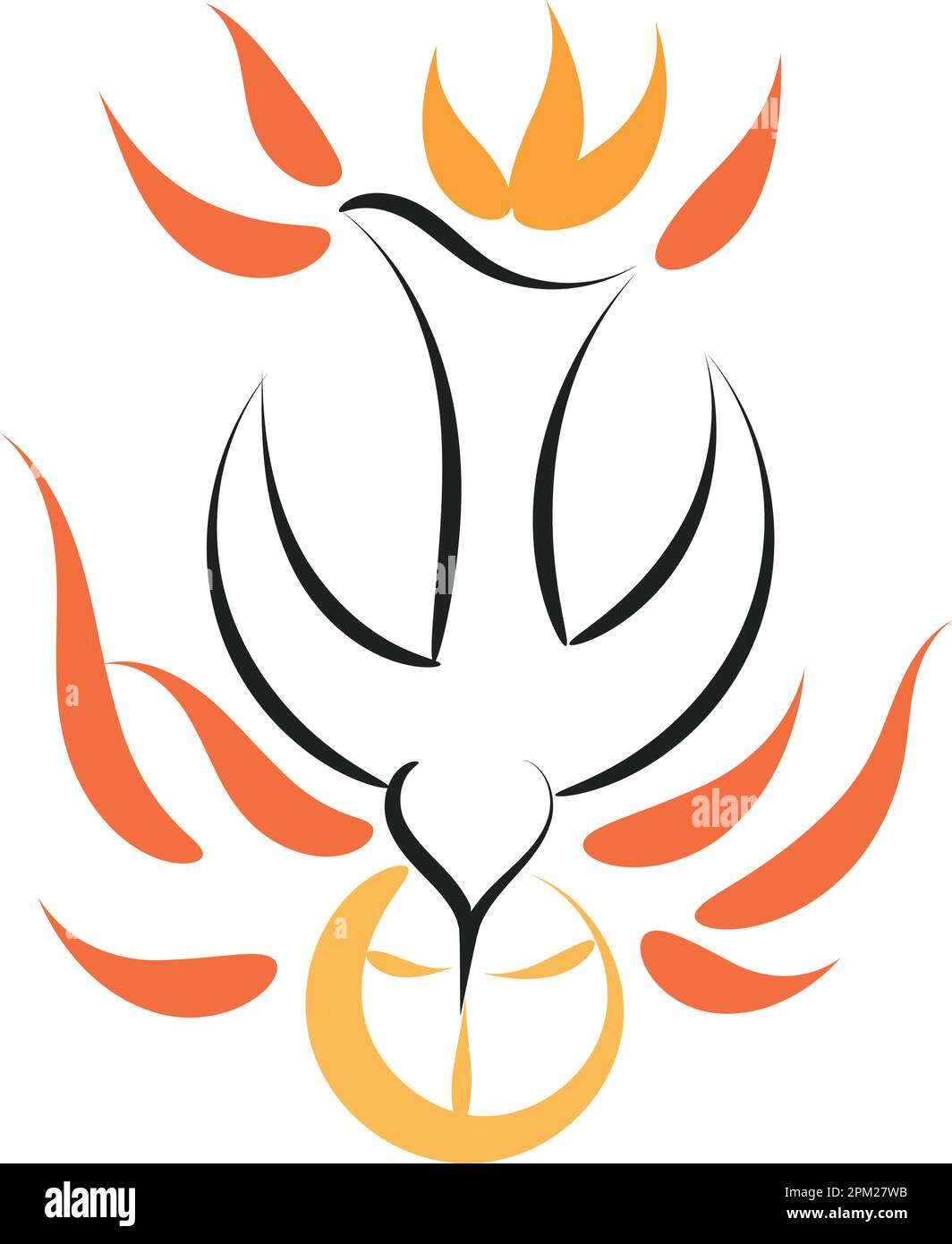 Pentecost decoration Stock Vector Images - Alamy