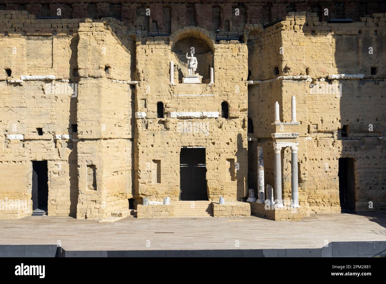 Roman Amphitheatre, Orange, UNESCO world heritage, Provence, France ...