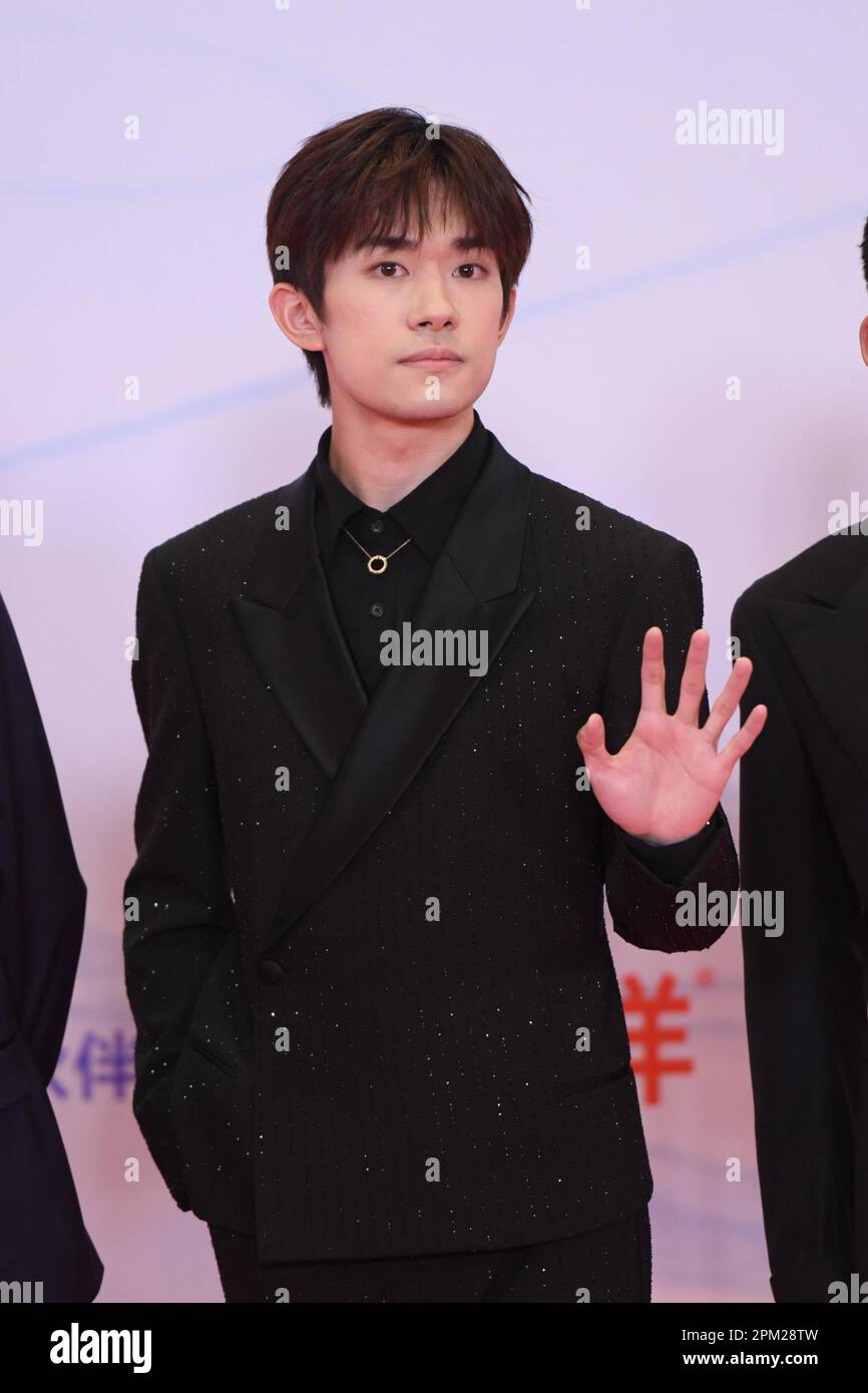 Chinese actor, dancer and singer Jackson Yee attended the Ceremony of ...