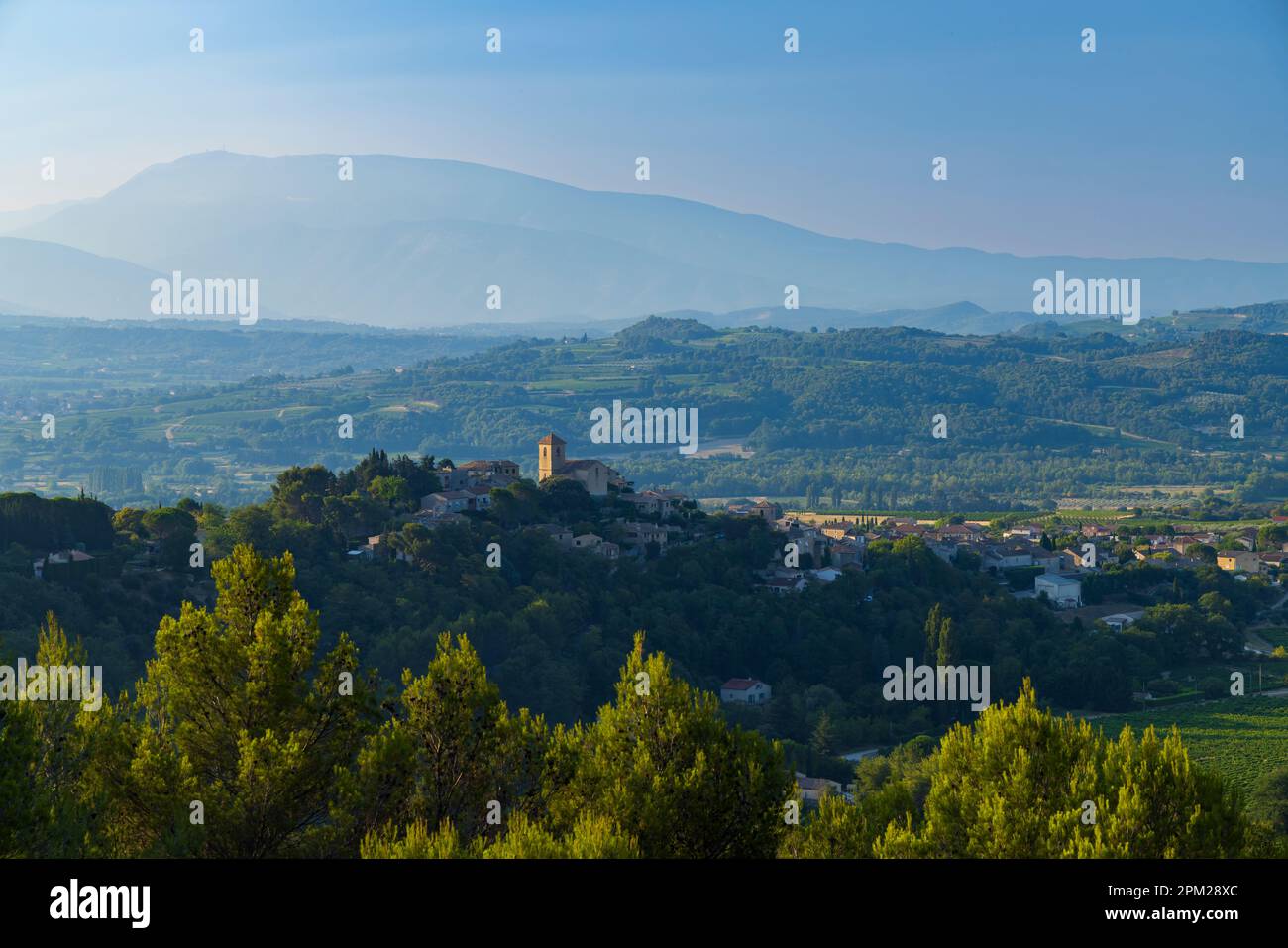 Village Vinsobres in Drome Department, Provence, France Stock Photo - Alamy