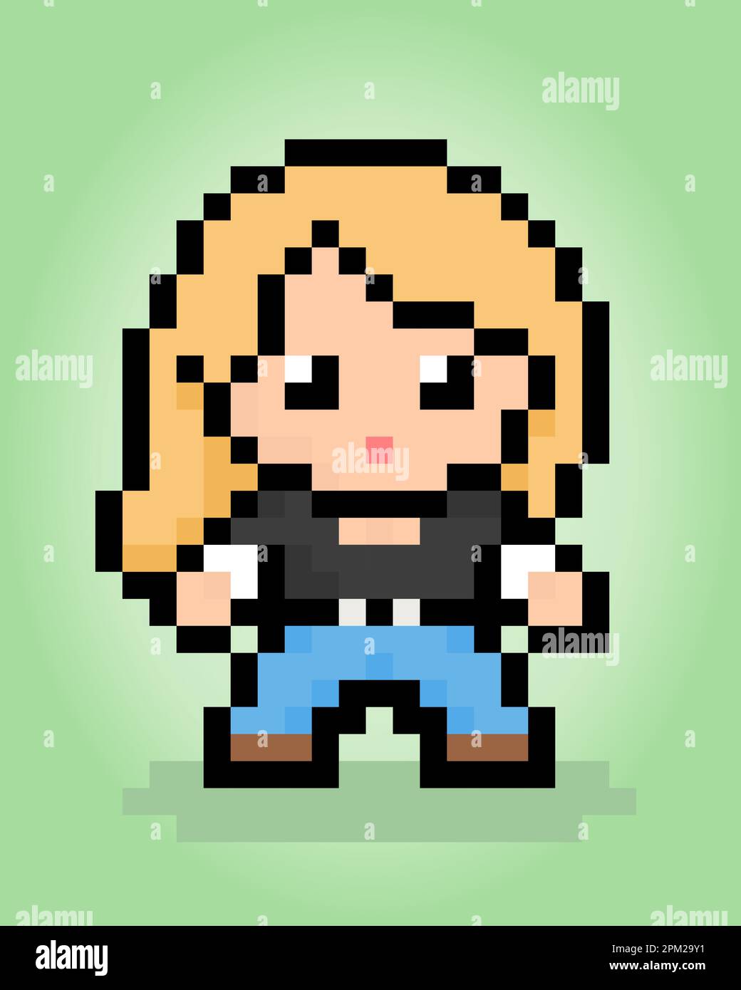 Garden pixelart hi-res stock photography and images - Alamy