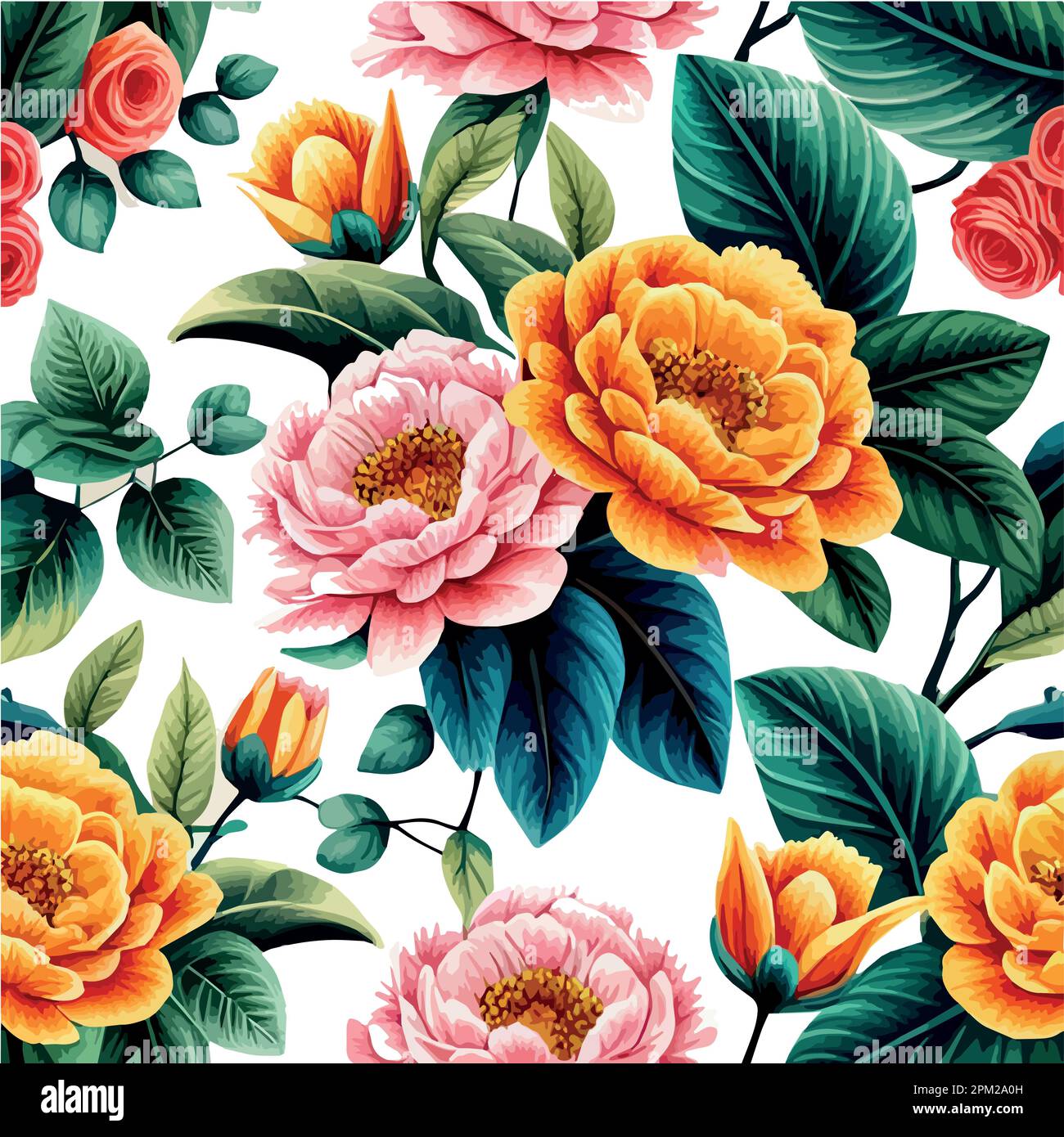 Colourful Floral Pattern