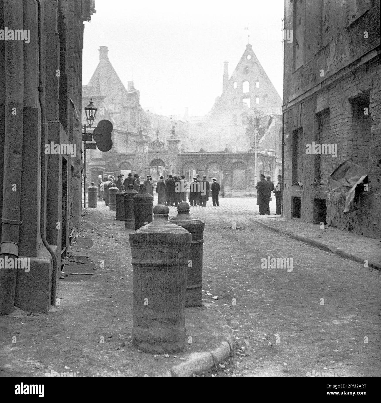 Historical World War II, 1940s, photo of a German Wehrmacht member in ...