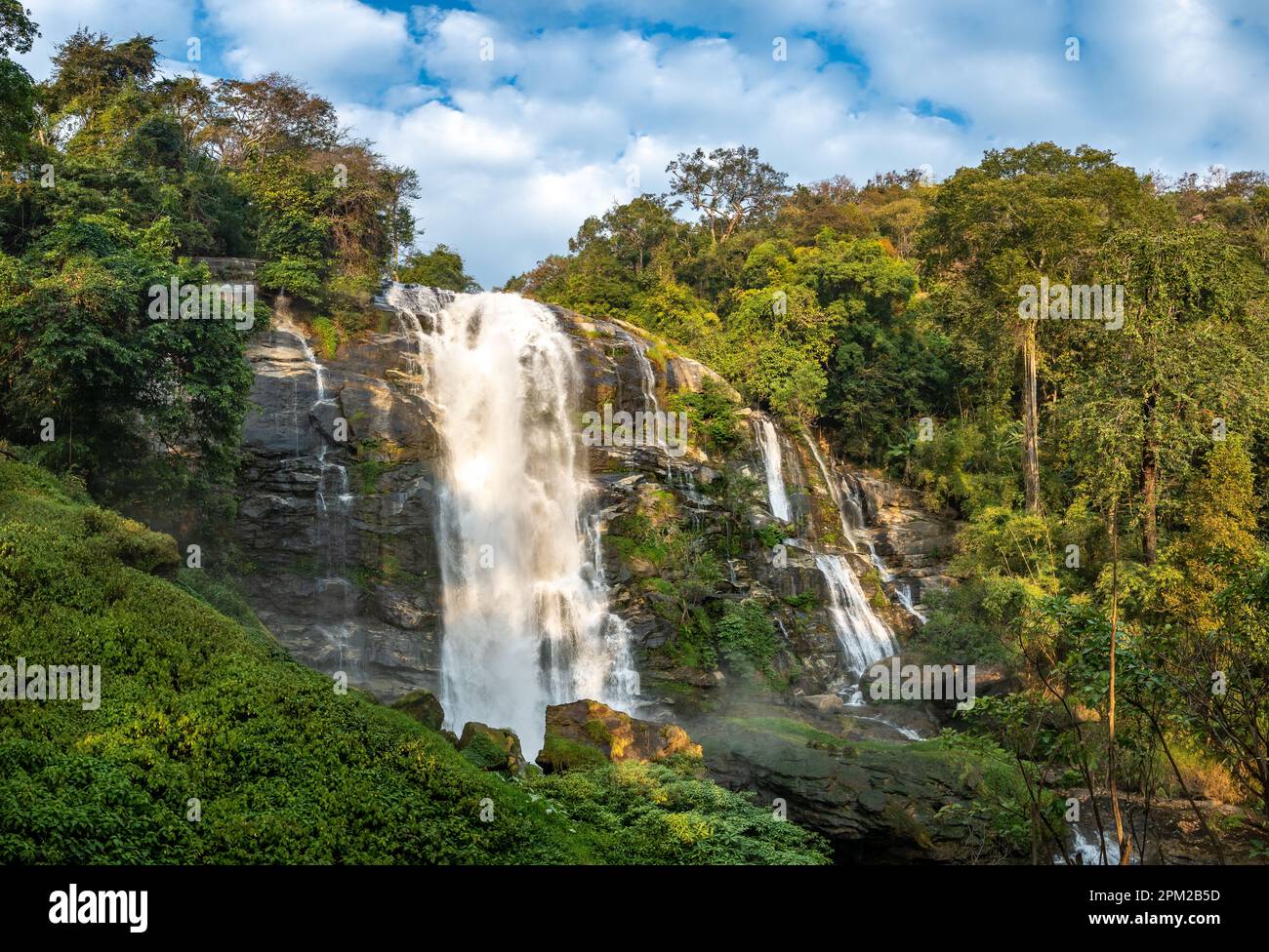 Wachirathan Waterfall. Doi Inthanon National Park, Chiang Mai, Thailand ...