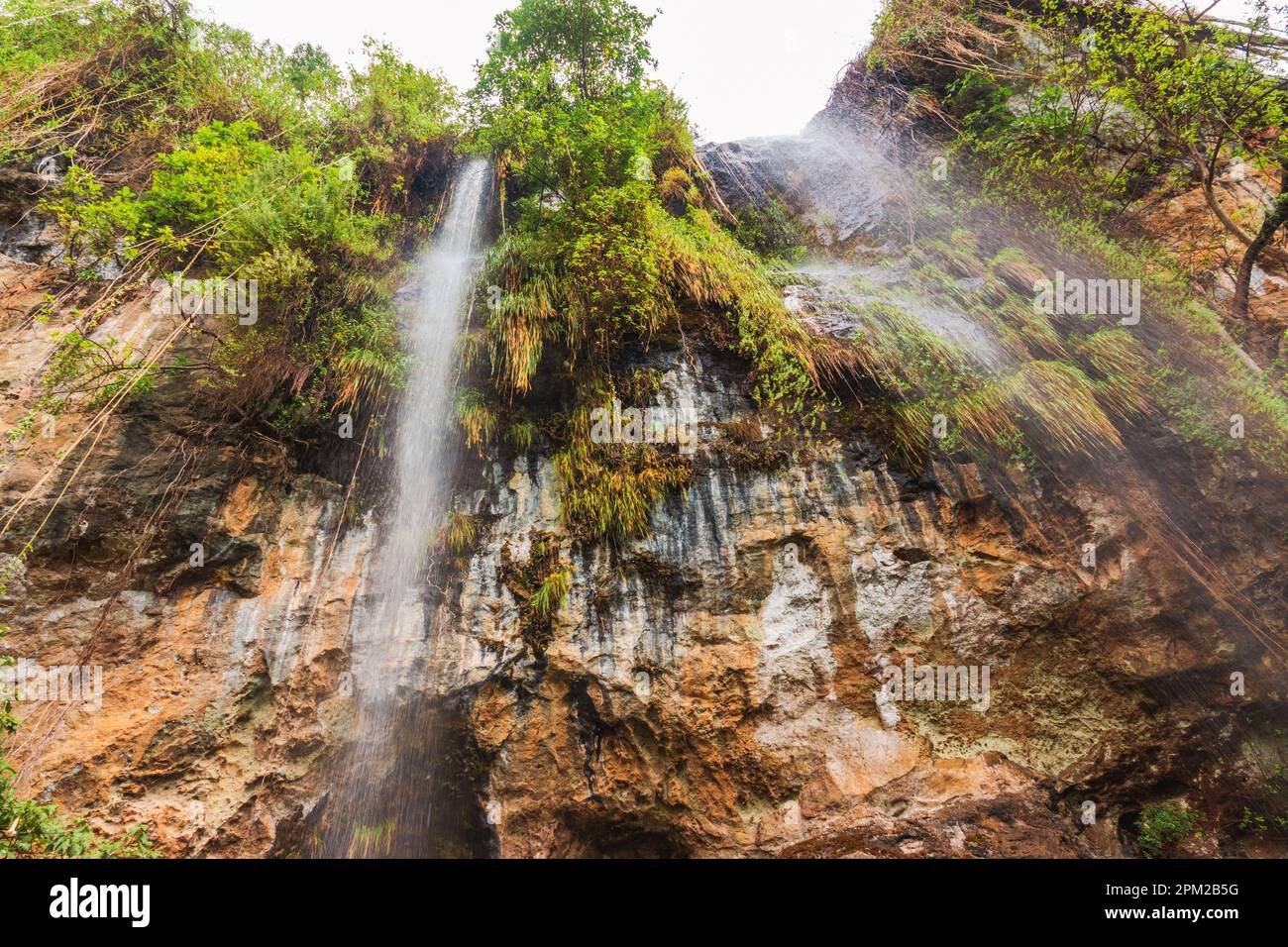 Scenic view of Sipi waterfall in Kapchorwa, Mount Elgon region, Uganda ...