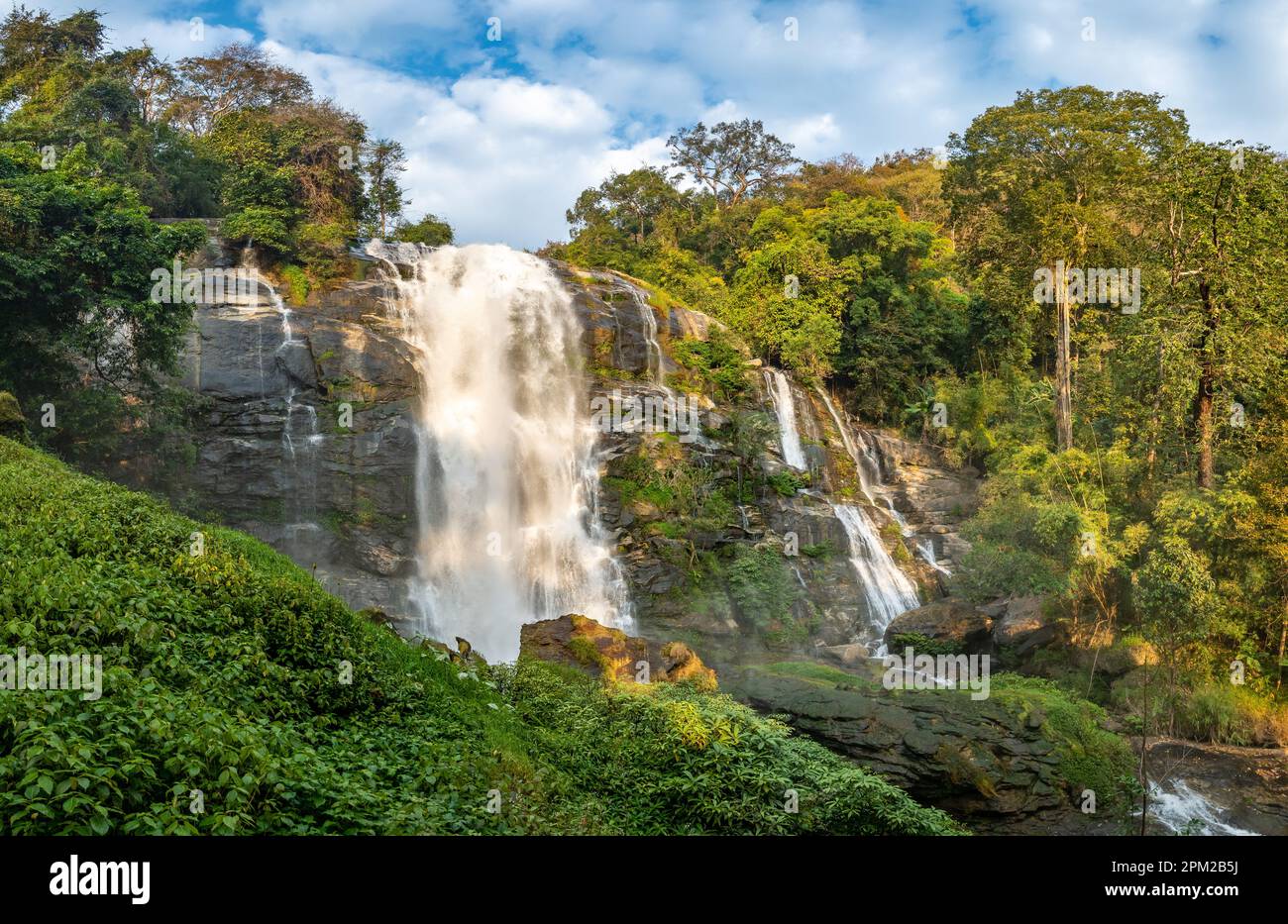 Wachirathan Waterfall. Doi Inthanon National Park, Chiang Mai, Thailand ...