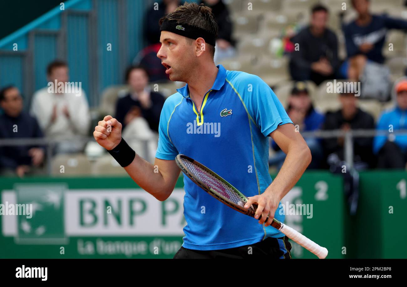 Filip Krajinovic of Serbia during day 2 of the Rolex Monte-Carlo ...