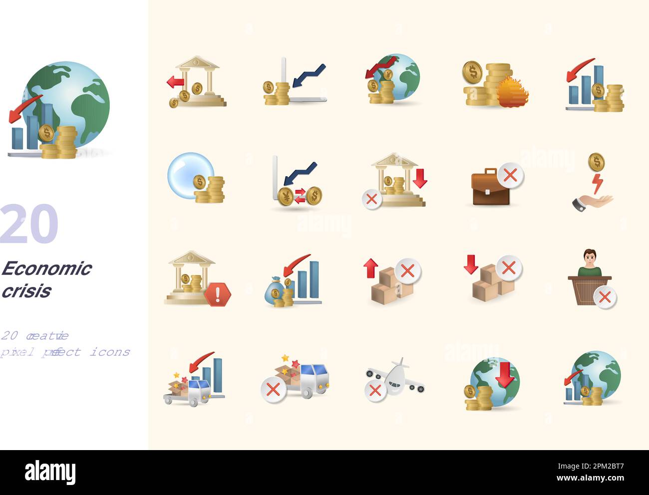 Stock market meltdown Stock Vector Images - Alamy