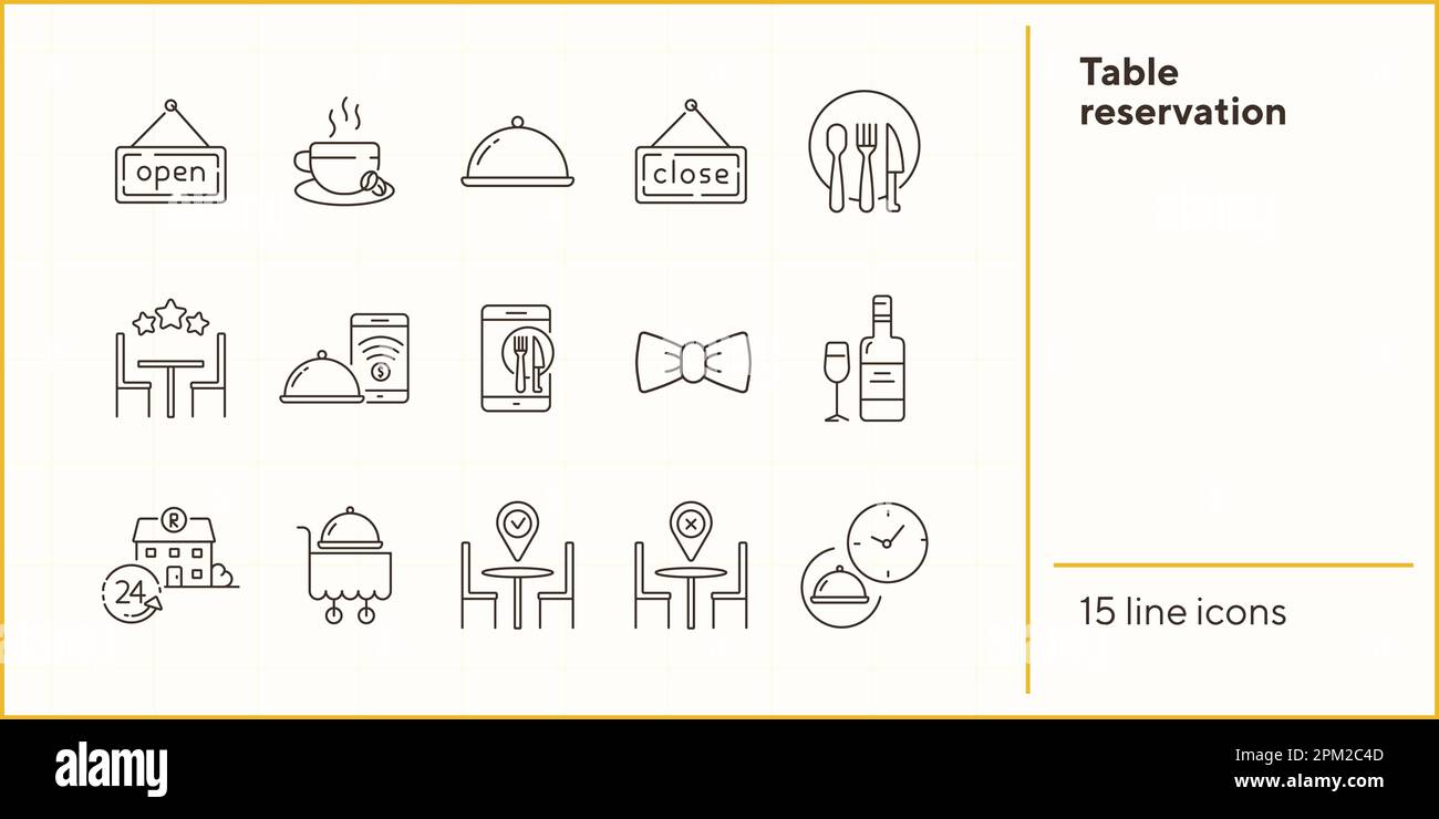 Restaurant Reservation Icon